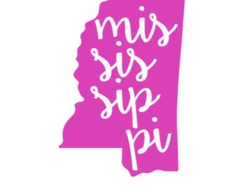 Mississippi decal | Etsy