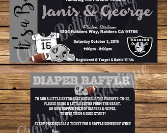 Unique raiders invitations related items | Etsy