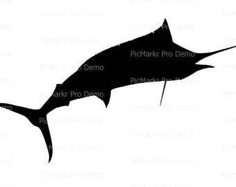 Marlin cake topper | Etsy