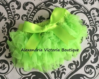 GRAY TUTU BLOOMER chiffon ruffle diaper by AlexandriaVictoria