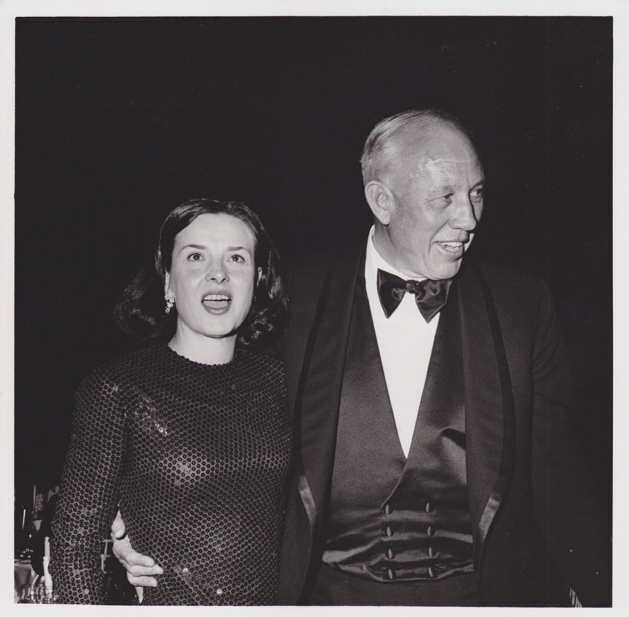 Vintage Original photograph Jean Peters & Stanley L. Hough