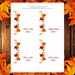 Printable Place Cards Falling Leaves Avery 5302