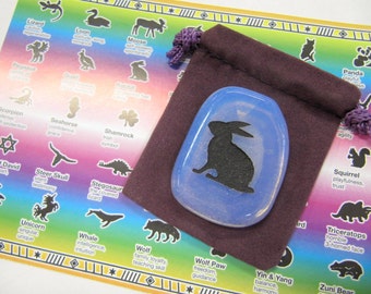 Unique crystal rabbit related items | Etsy