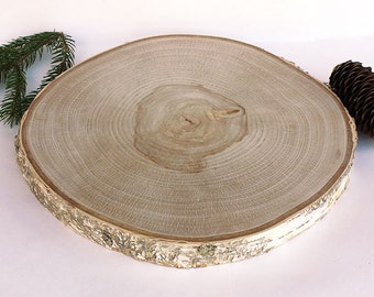 Birch cake stand | Etsy