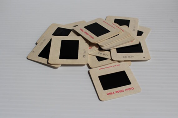 VINTAGE COLOR SLIDES 1970s vintage slidesVintage set of
