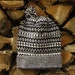 Handknit Scandinavian Cap Traditional Swedish. Pattern is