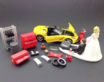Corvette cake topper | Etsy