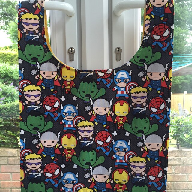 Funky handmade totes knitting & craft bags by VintageLynndyLoo