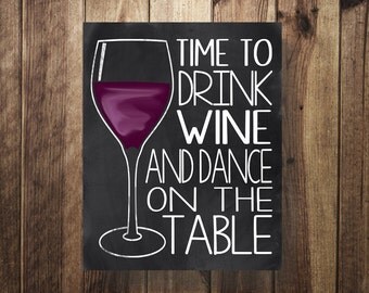 Wedding Bar Sign Trust me You Can Dance Take a by TheDoodleCoop