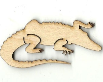 Alligator cut out | Etsy