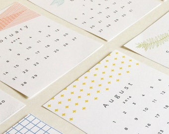 Unique 2016 calendar related items | Etsy