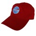 Nasa insignia embroidered red Hat Tomorrowland Casey Newton