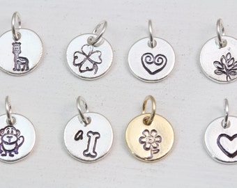 ADD 925 solid Sterling Silver Small Meaningful Charms Angel