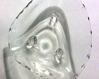 Clear glass bowl | Etsy