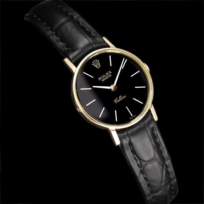 Rolex Cellini Ladies Watch, Ref. 3810 – 18K Gold – Haute Juice