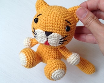 Cat crochet pattern | Etsy