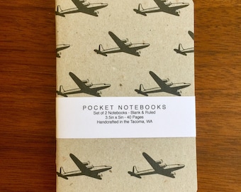 Airplane journal | Etsy