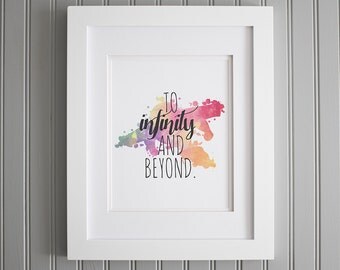 Unique infinity quote related items | Etsy