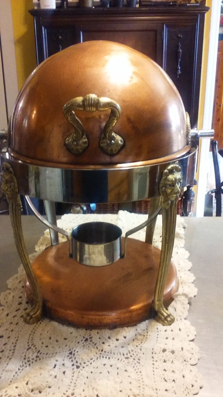 Beautiful Vintage copper catering chafer, made by Regency, NY – Haute Juice