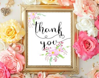 Thank you poster | Etsy