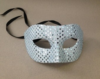 Sequin mask | Etsy