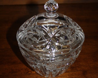 Gorham crystal bowl | Etsy