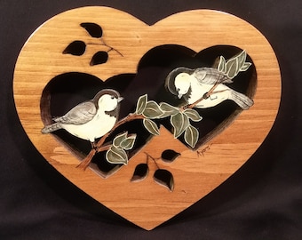 Scroll saw heart | Etsy