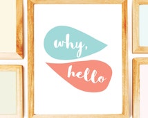 Popular items for hello love sign on Etsy