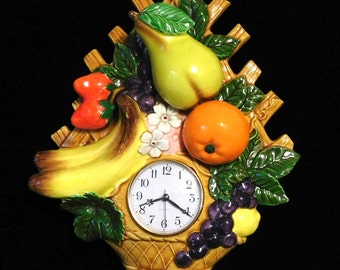 Ceramic clock | Etsy