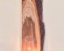Unique live edge lighting related items | Etsy