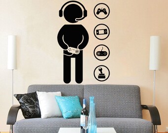 Unique video game decals related items | Etsy