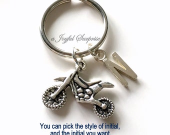 Dirt Bike Keychain Motorcross Gift Motocross Keyring MX Yamaha