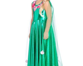 Elsa green dress | Etsy