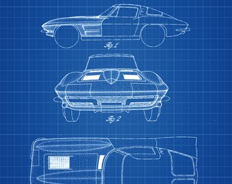 1963 corvette | Etsy