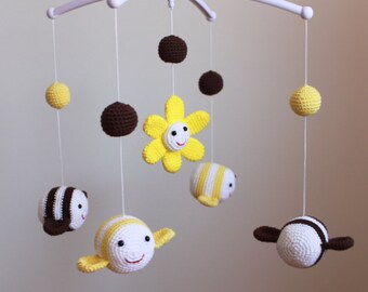 Bee mobile | Etsy