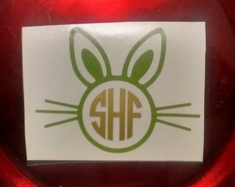 Rabbit decals | Etsy