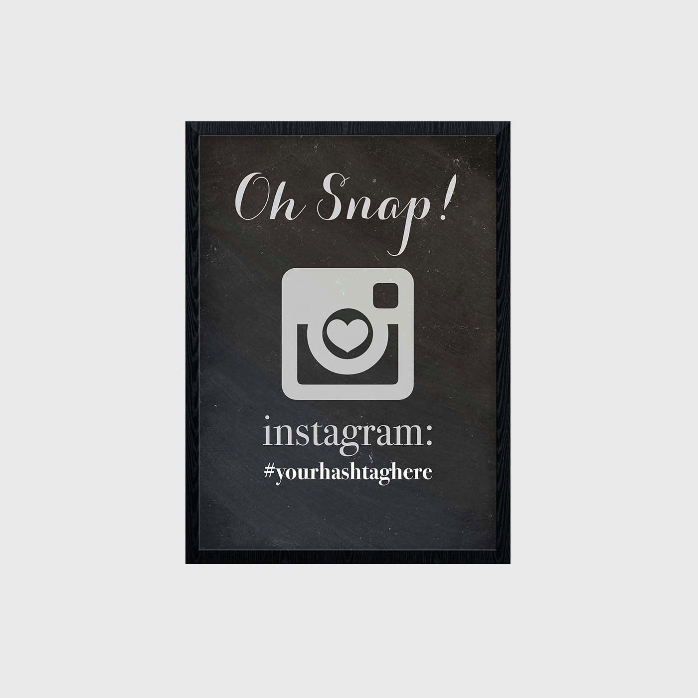 Personalized Instagram Sign