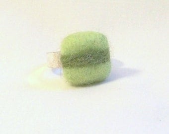 Needle felted ring | Etsy