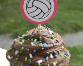 Volleyball toppers | Etsy