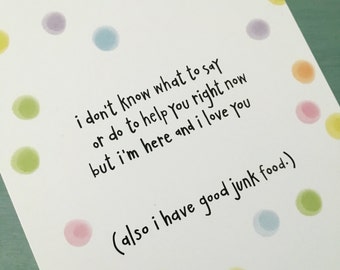 Funny Hand Lettered Greeting Cards for Real Life by carolyndraws