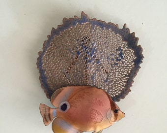 Metal fish sculpture | Etsy