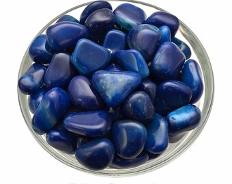 Indigo blue crystals | Etsy