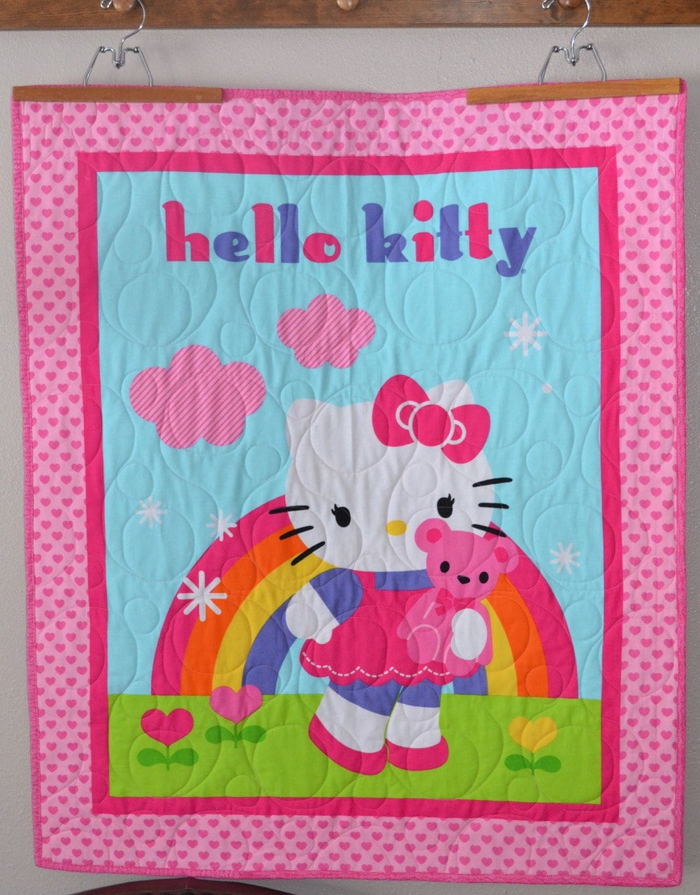 Hello Kitty Baby Girl Quilt