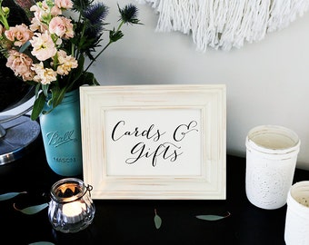 Cards box sign | Etsy