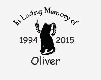 IN LOVING MEMORY Custom Car Window Decal by CreativeExpressionsz