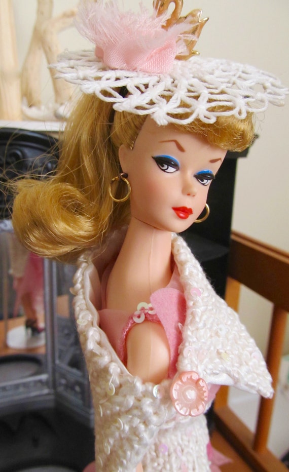 Pony Tail Barbie Reproduction Mattel 1958 Lustrous by DressMeDoll