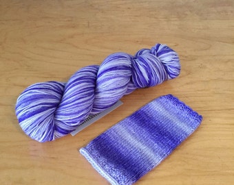 Vibrant hand-dyed gradient and variegated yarn. by JuliannasFibre