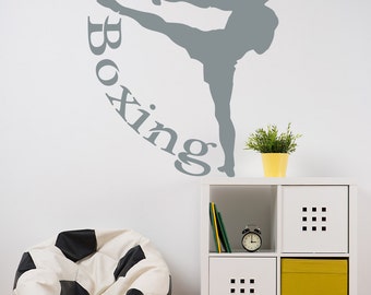 Boxing gloves decal | Etsy