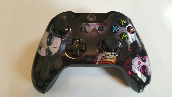 Brand new Xbox One custom controller Suger skull girls