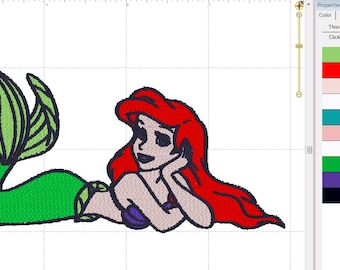 Laying mermaid | Etsy